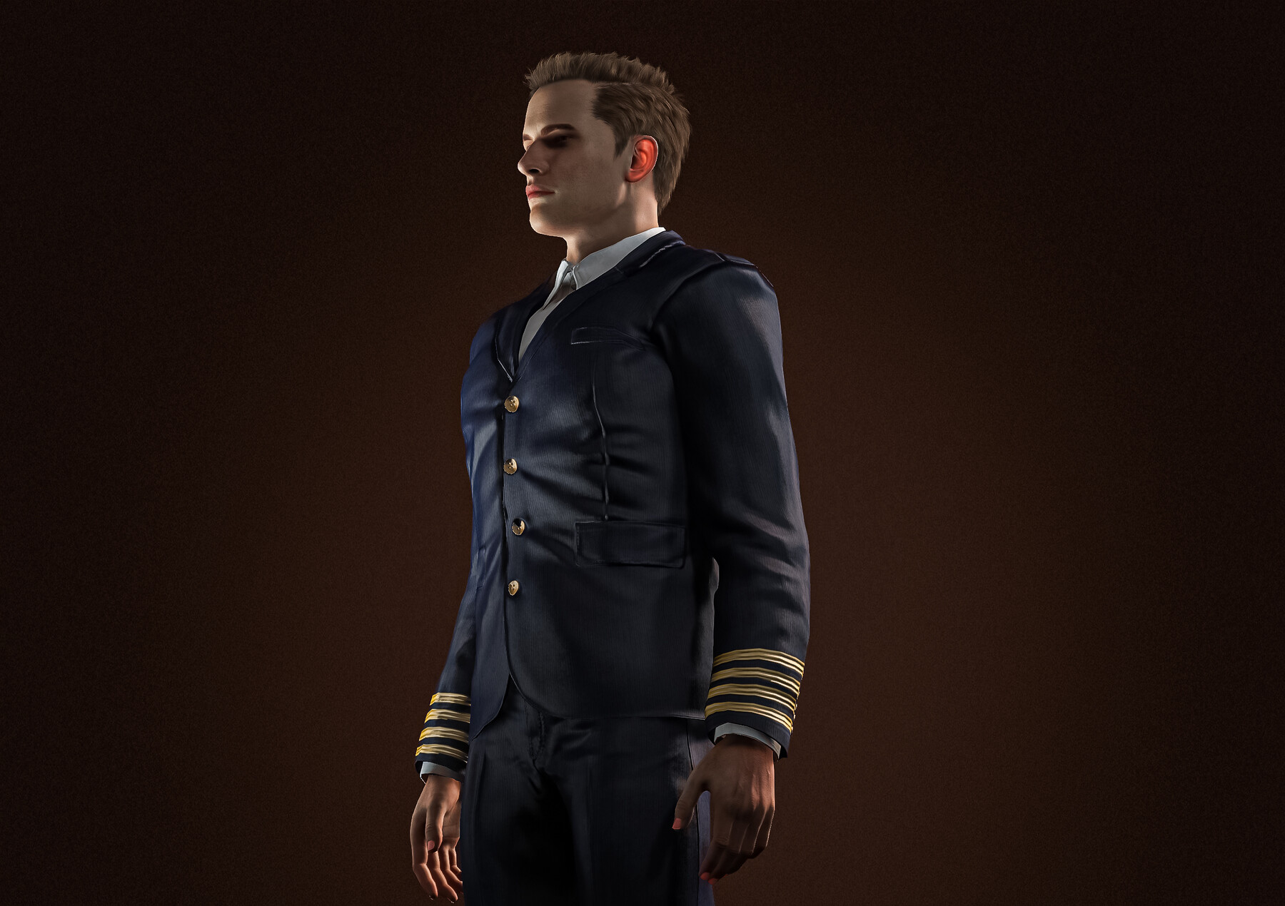 ArtStation - High Quality Realistic Male Pilot Character | Resources