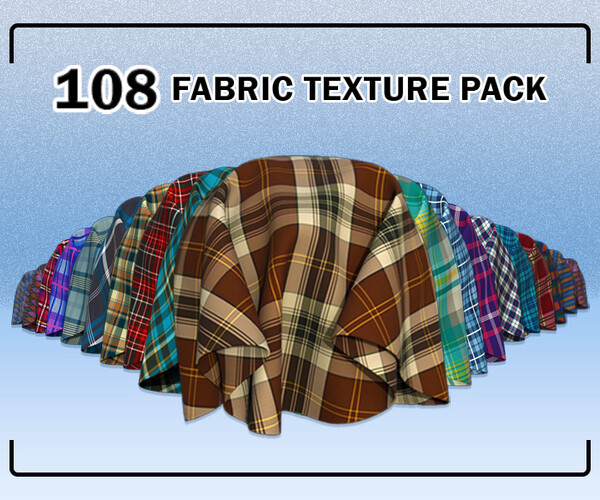 ArtStation - 108 Fabric Texture Pack | Game Assets