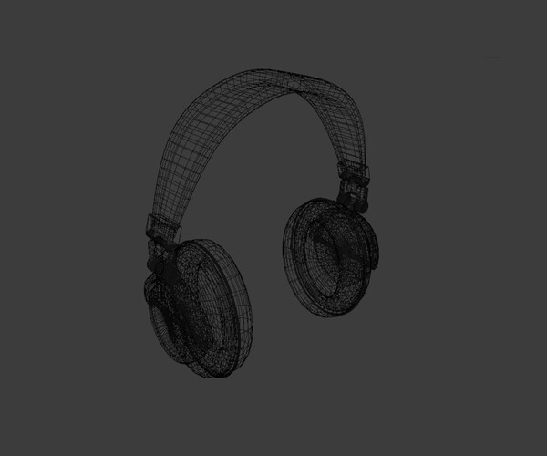 ArtStation - HEADPHONES GAME READY LOW POLY | Game Assets