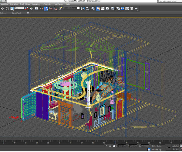 ArtStation - Living Room Interiors 3D Scene | Resources