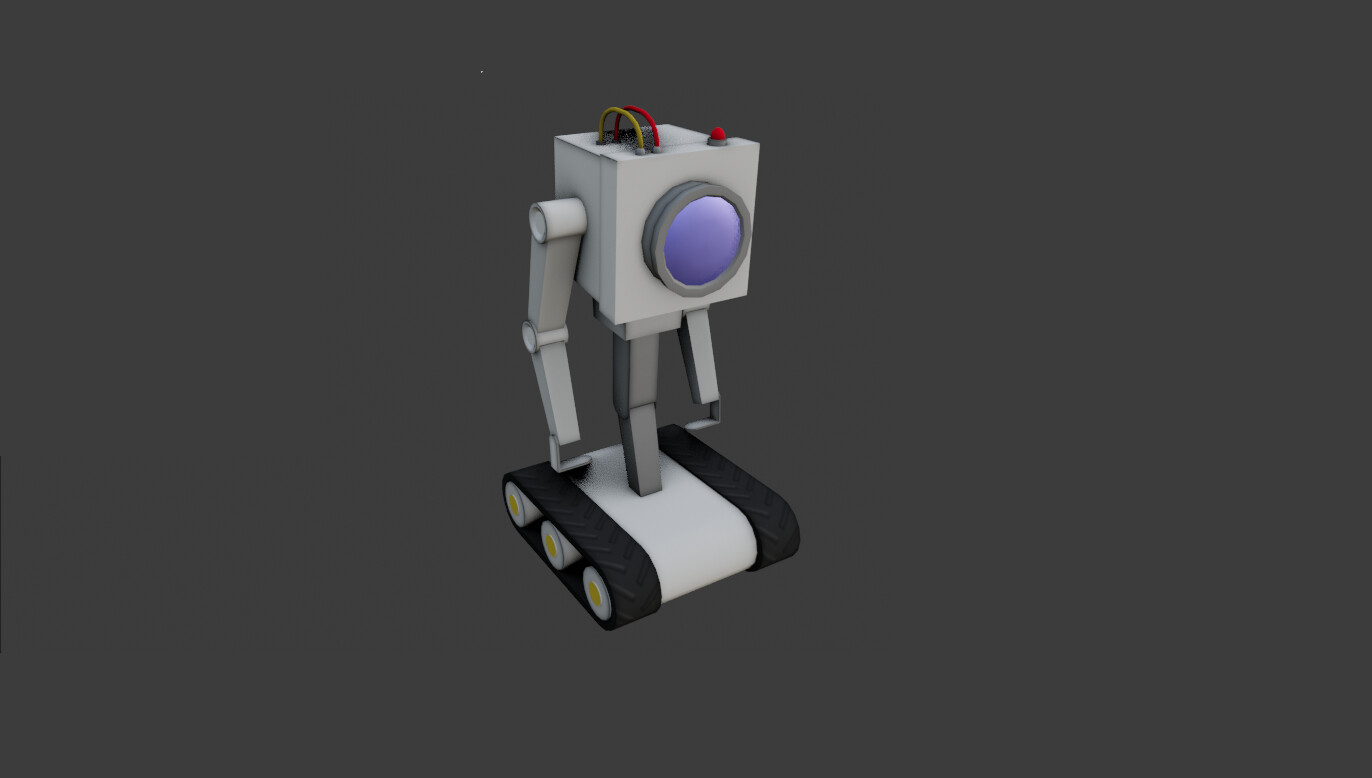 ArtStation - ROBOT GAME READY LOW POLY | Game Assets