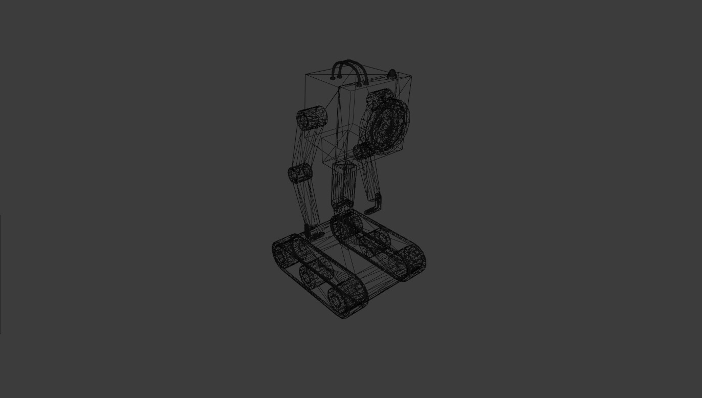 ArtStation - ROBOT GAME READY LOW POLY | Game Assets