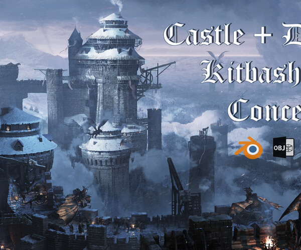 ArtStation - Castle Kitbash | Resources