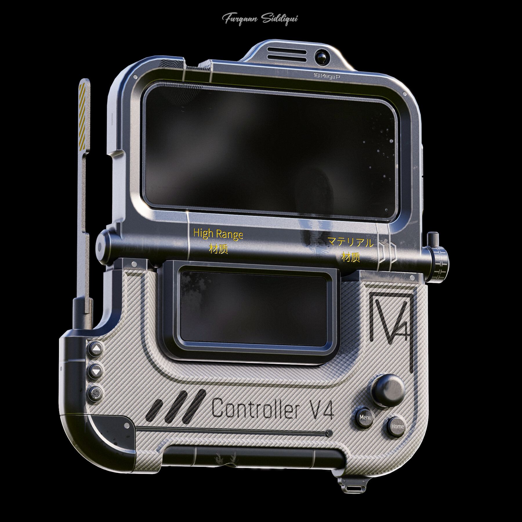 ArtStation - Sci-Fi Controller V4 | Game Assets