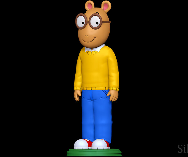 ArtStation - Arthur 3D print model | Resources