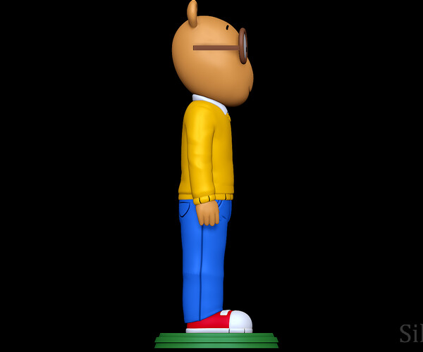 ArtStation - Arthur 3D print model | Resources