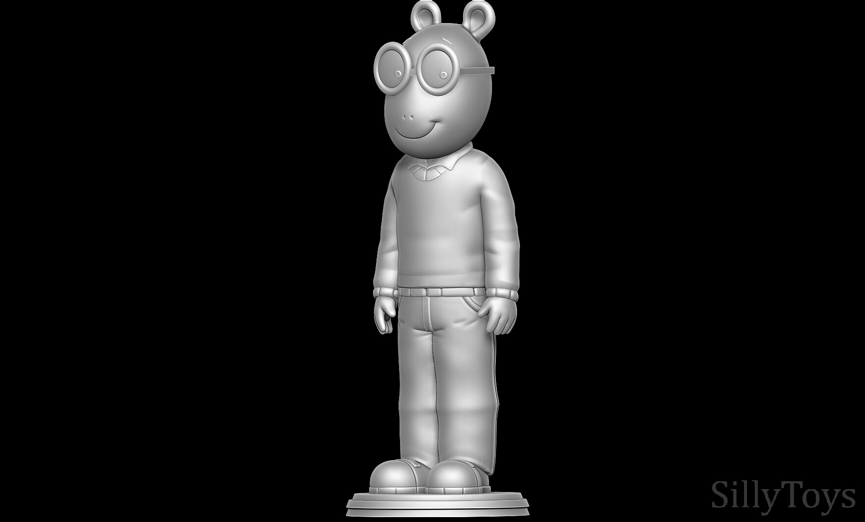 ArtStation - Arthur 3D print model | Resources