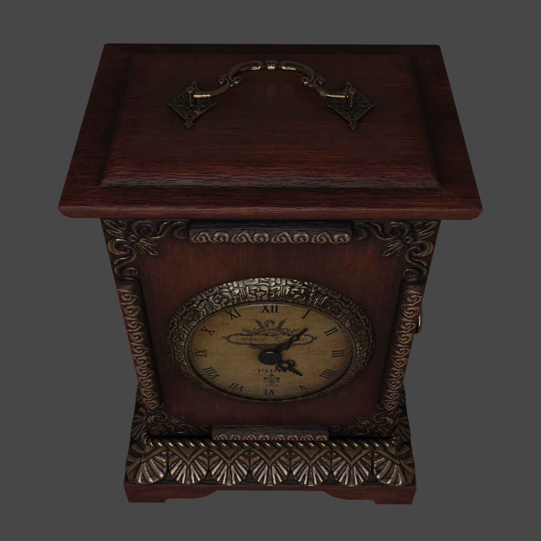 ArtStation - Vintage watch / Old clock | Game Assets