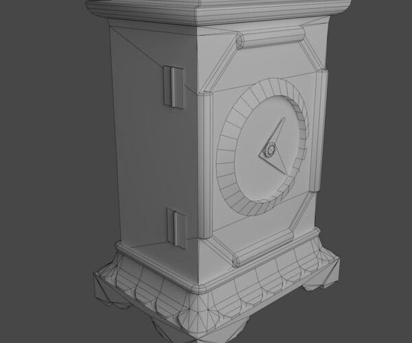 ArtStation - Vintage watch / Old clock | Game Assets