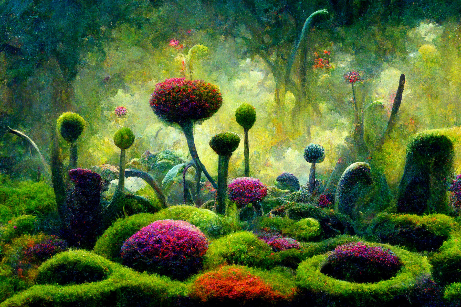 ArtStation - Alien garden 02 | Artworks