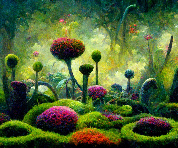 ArtStation - Alien garden 02 | Artworks