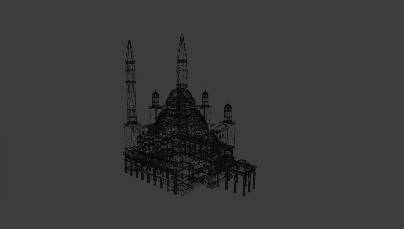 ArtStation - STYLIZED MOSQUE GAME READY LOW POLY | Game Assets