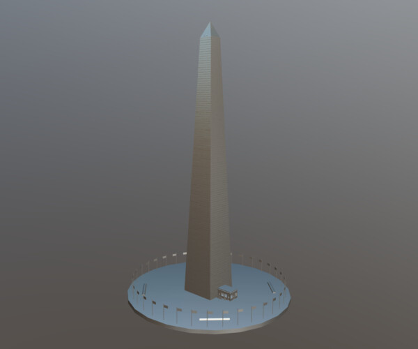 ArtStation - Washington Monument | Game Assets