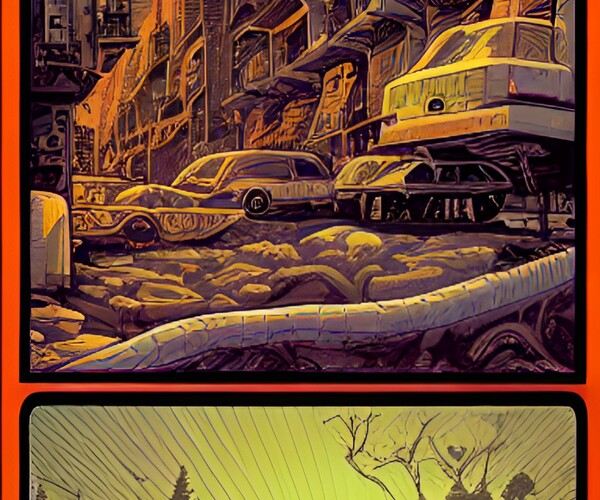 ArtStation - Line art perspective Comics Book Style 2000 jpg pack ...