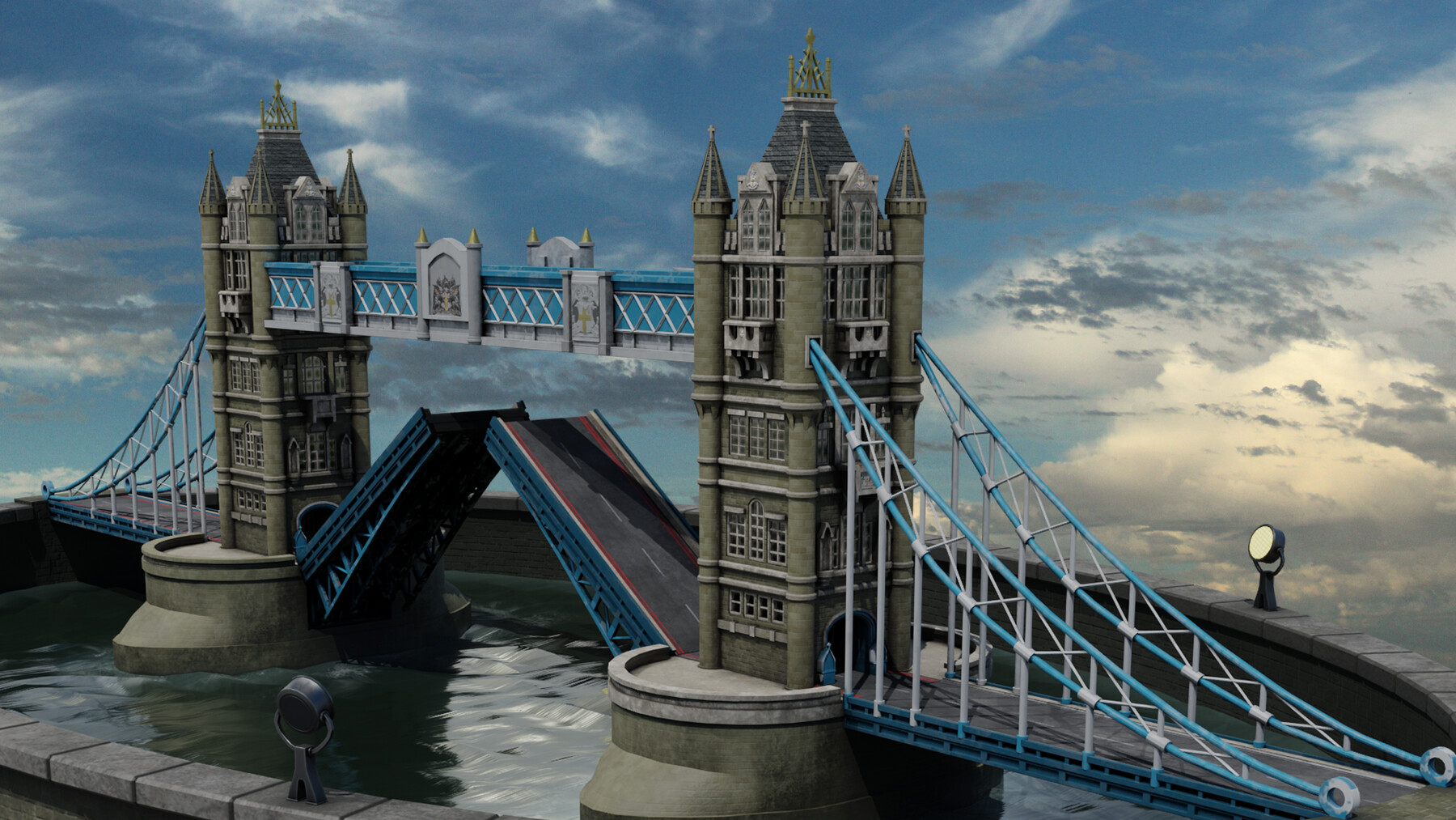 3D Tudor - Blender 3 to Unreal Engine 5 London Bridge Model & Guide