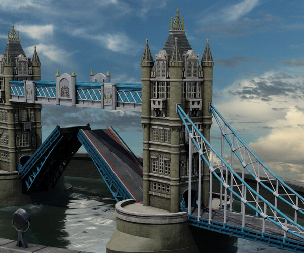 ArtStation - Blender 3 to Unreal Engine 5 London Bridge Model & Guide ...