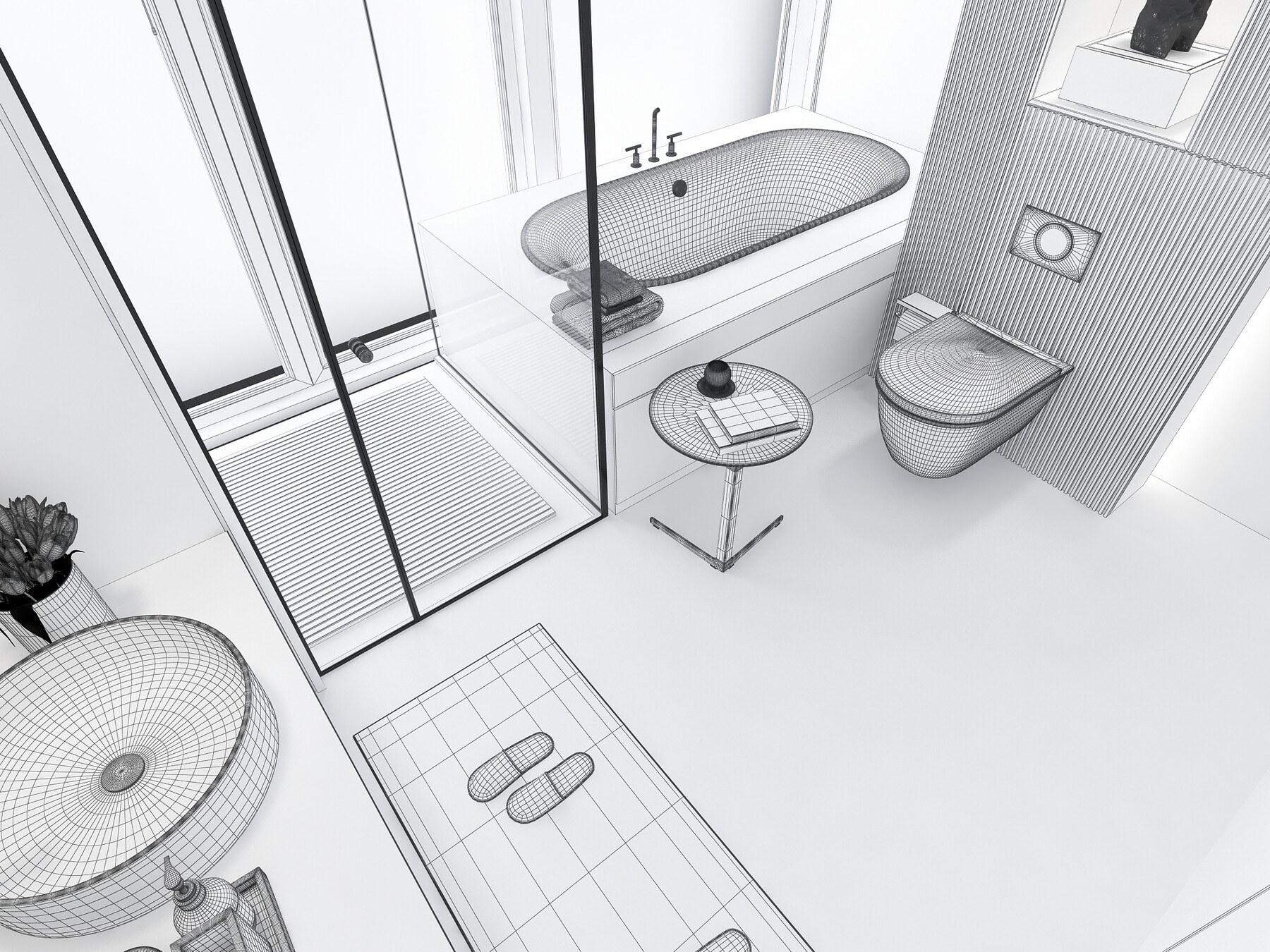 ArtStation - Modern Bathroom - 107 | Resources