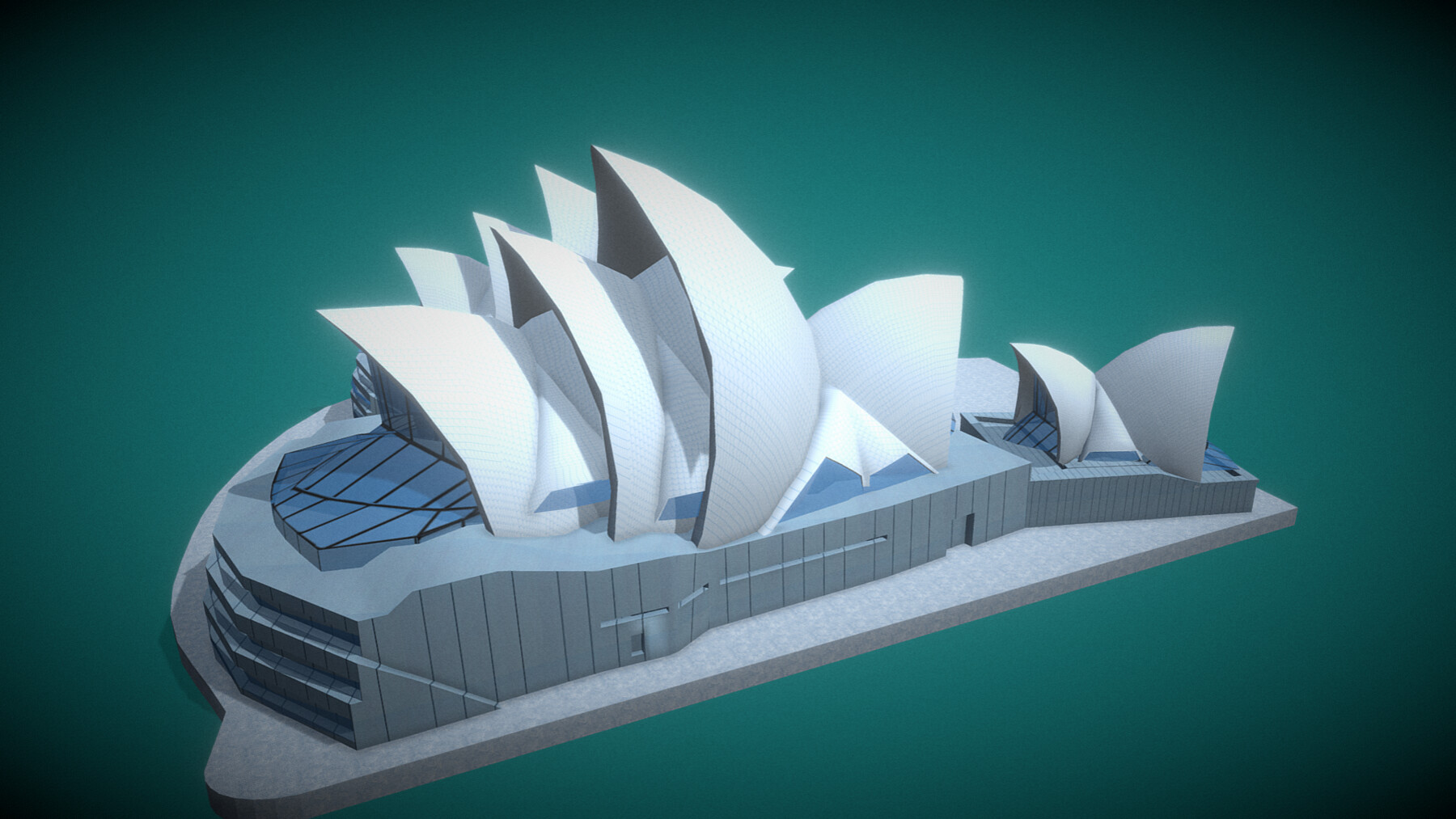 ArtStation - Sydney Opera House | Game Assets