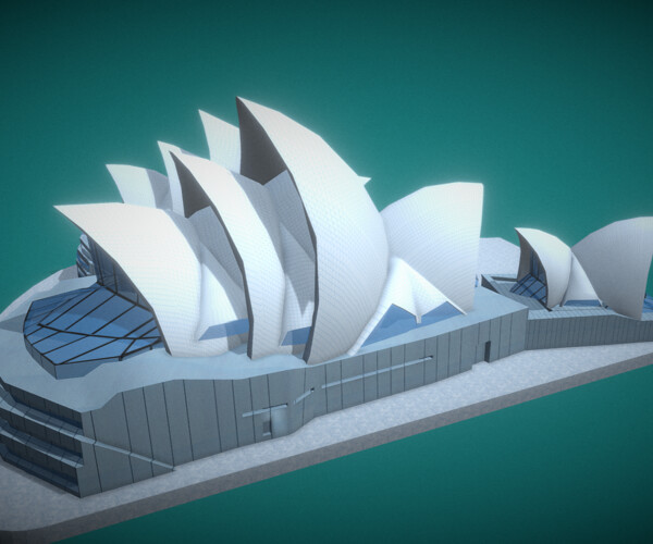 ArtStation - Sydney Opera House | Game Assets