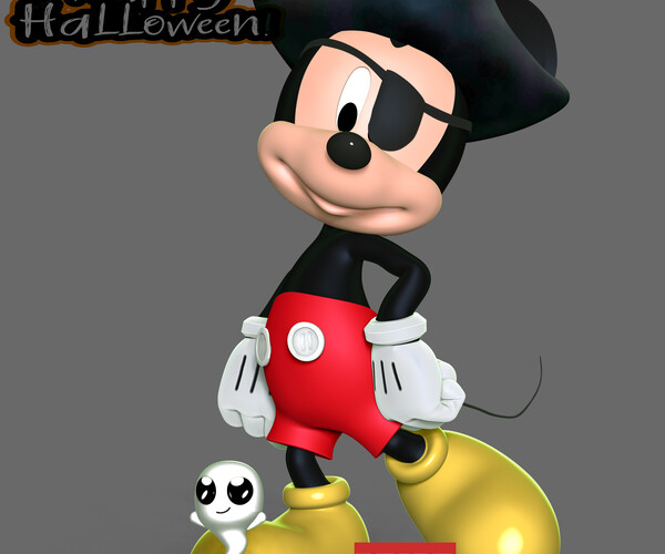 ArtStation - Mickey - Happy Halloween | Resources