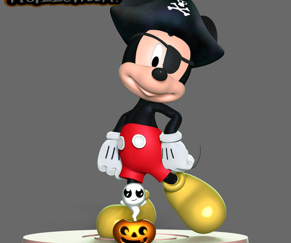 ArtStation - Mickey - Happy Halloween | Resources