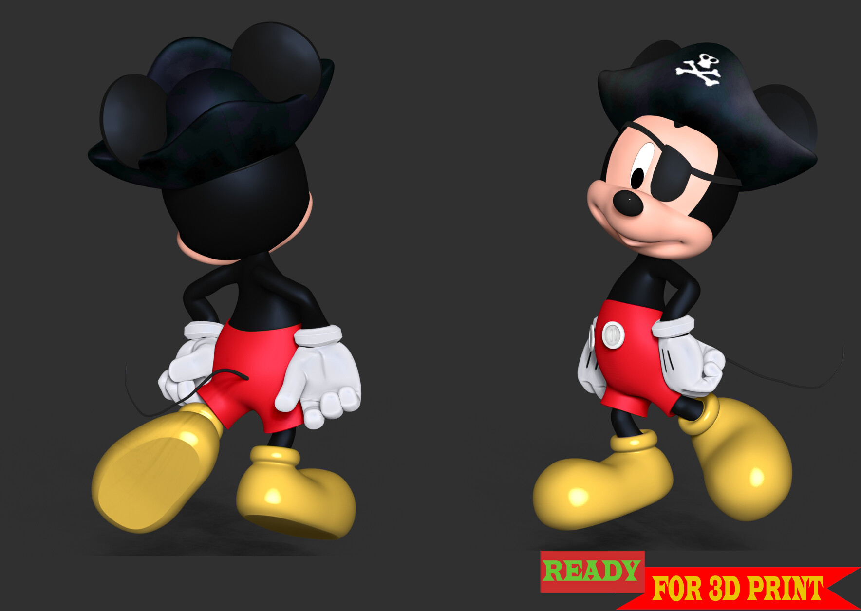 ArtStation - Mickey - Happy Halloween | Resources