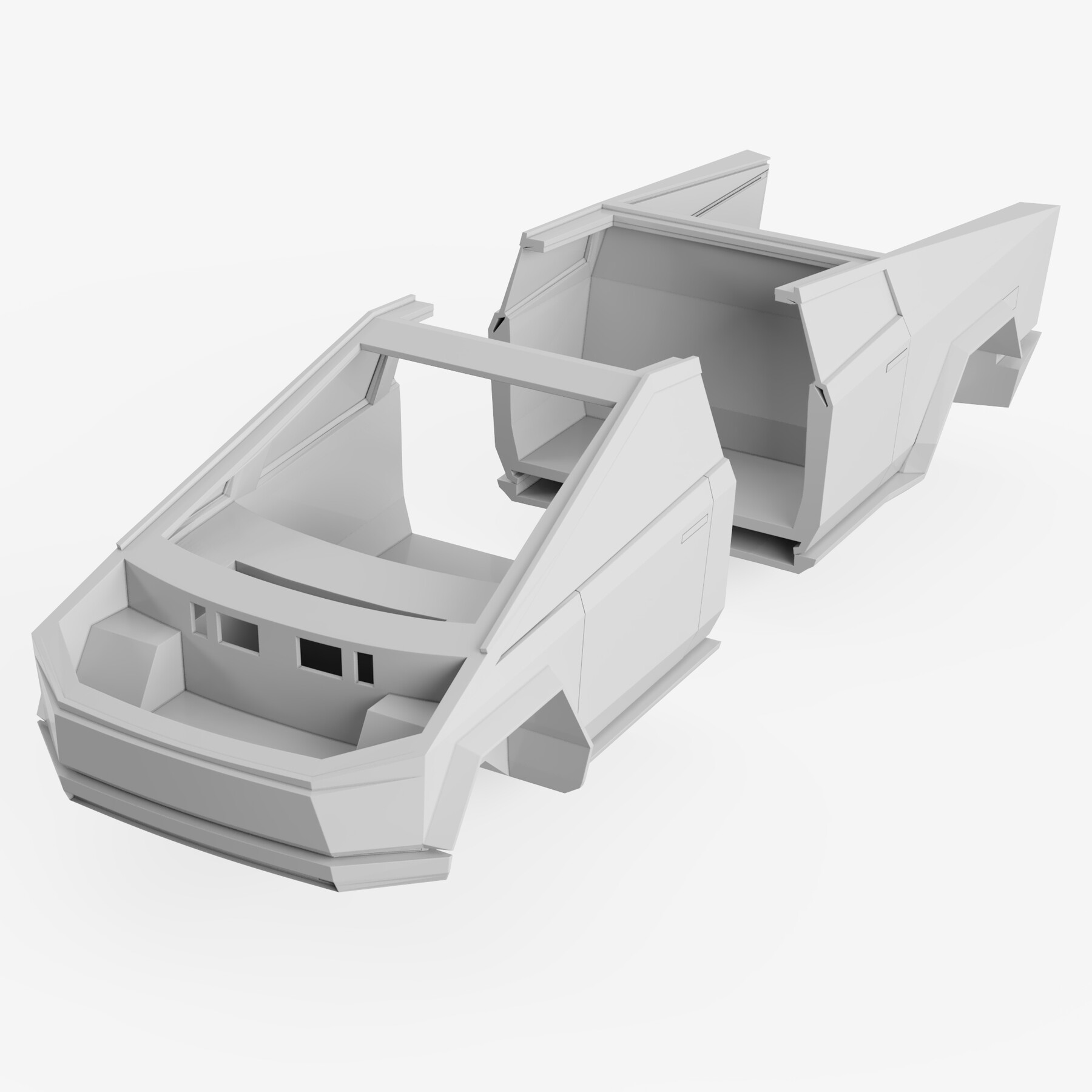 ArtStation - Tesla Cybertruck | Resources