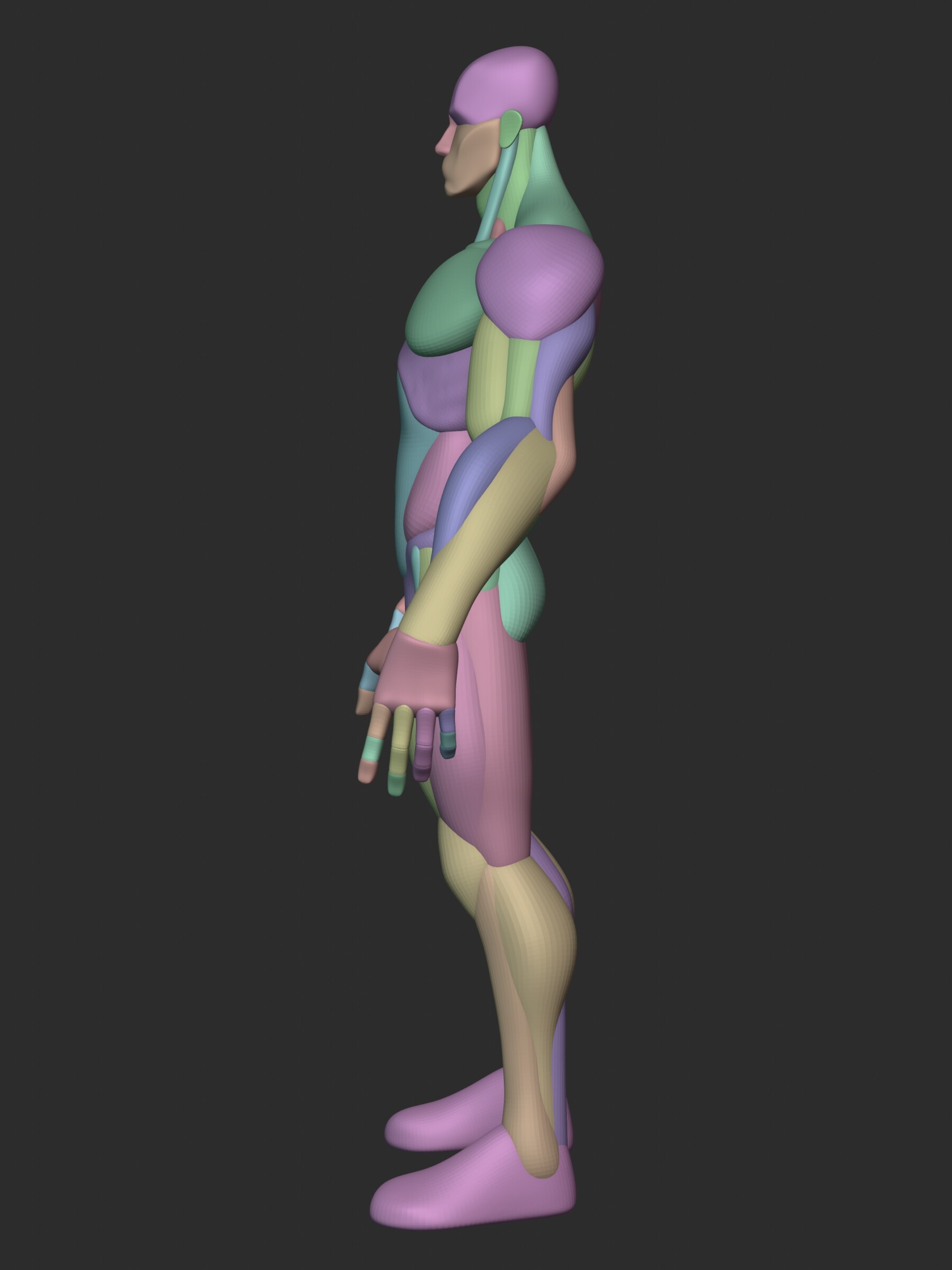 ArtStation - Standard Male Stylized Blockout V1 | Resources