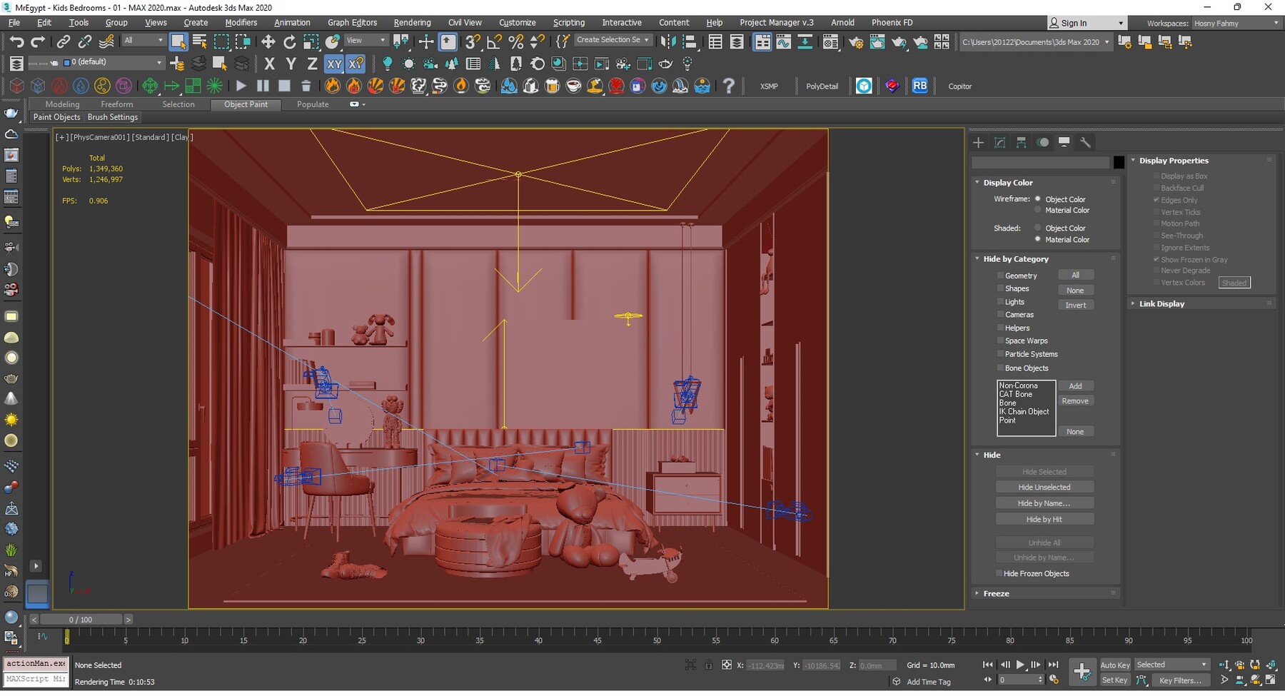 ArtStation - Kids Bedroom - Children Bedroom - 001 | Resources