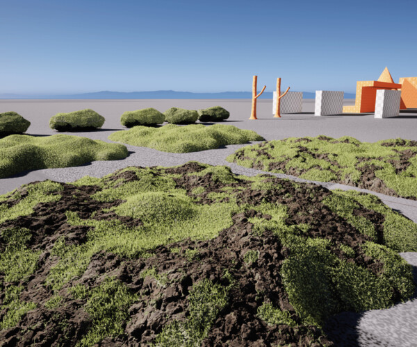 ArtStation - Realistic Moss Foliage Plants Pack with Foggy Meadow ...