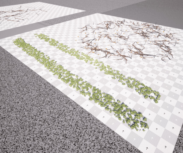 ArtStation - Realistic Moss Foliage Plants Pack with Foggy Meadow ...
