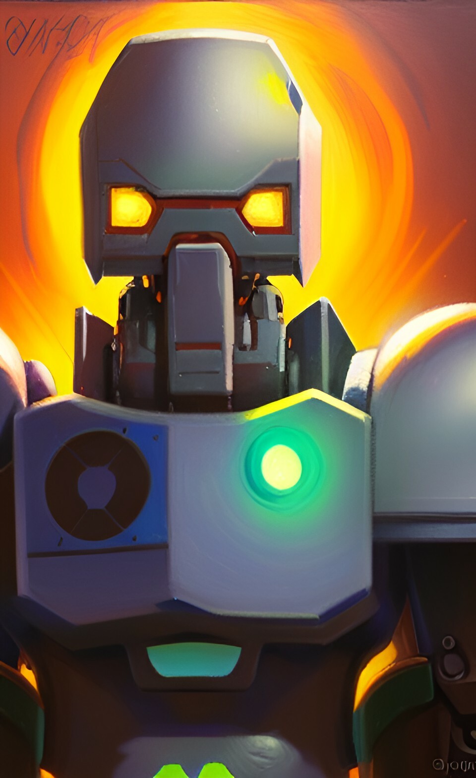 ArtStation - Bastion friendly watchbot 10k jpg collection Game Avatar ...