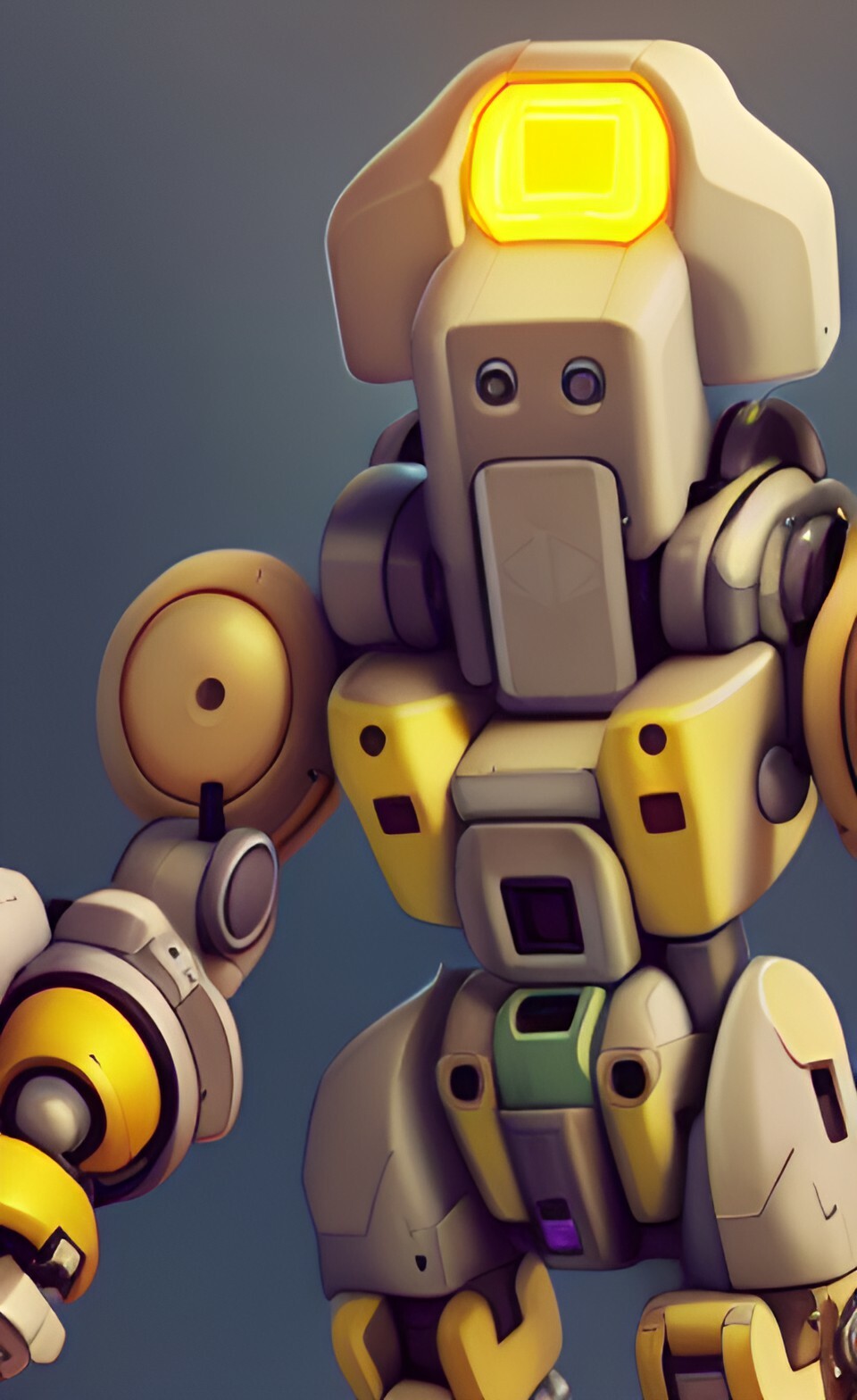 ArtStation - Bastion friendly watchbot 10k jpg collection Game Avatar ...