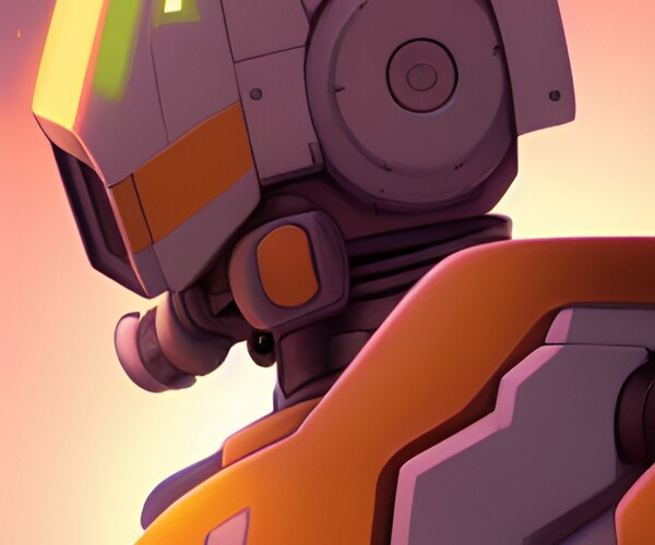 ArtStation - Bastion friendly watchbot 10k jpg collection Game Avatar | Artworks