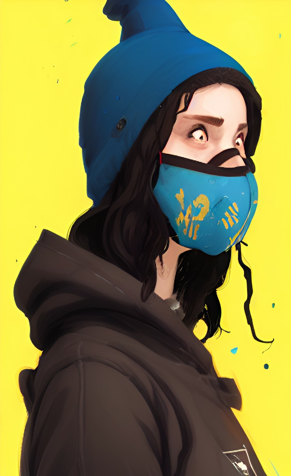 ArtStation - Punk Lady illustration 1800 jpg pack | Artworks