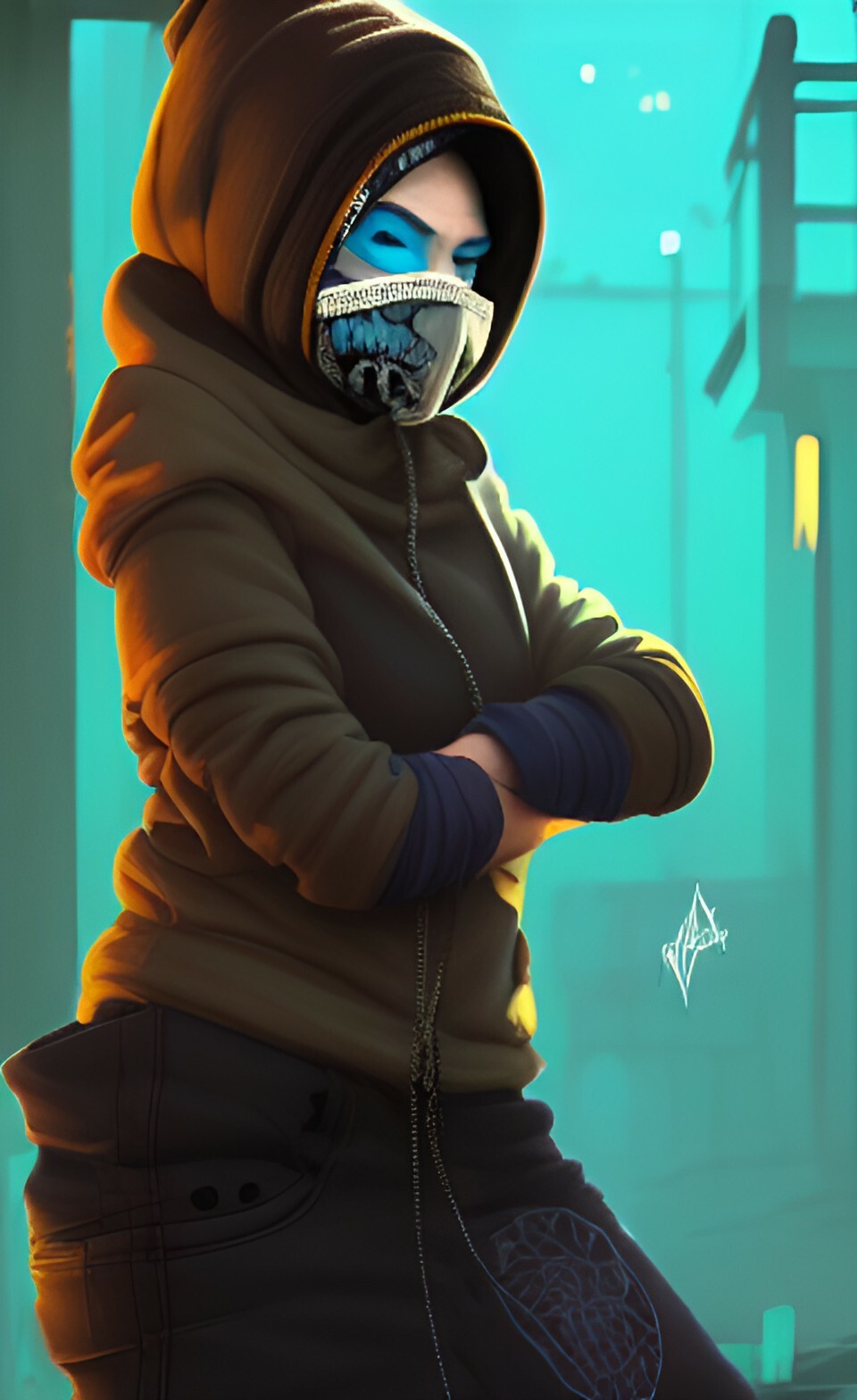 ArtStation - Punk Lady illustration 1800 jpg pack | Artworks