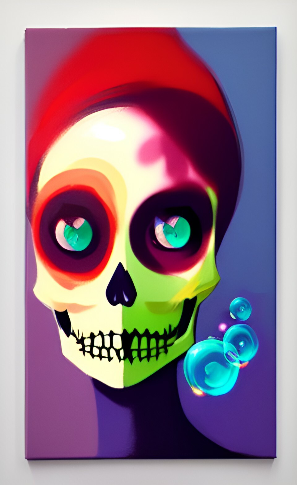 ArtStation - Lady Skull Face 1k jpg pack | Artworks