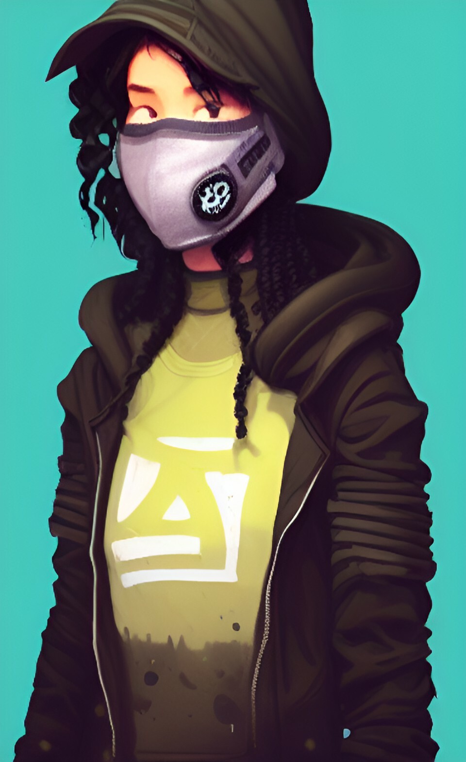 ArtStation - Punk Lady illustration 1800 jpg pack | Artworks