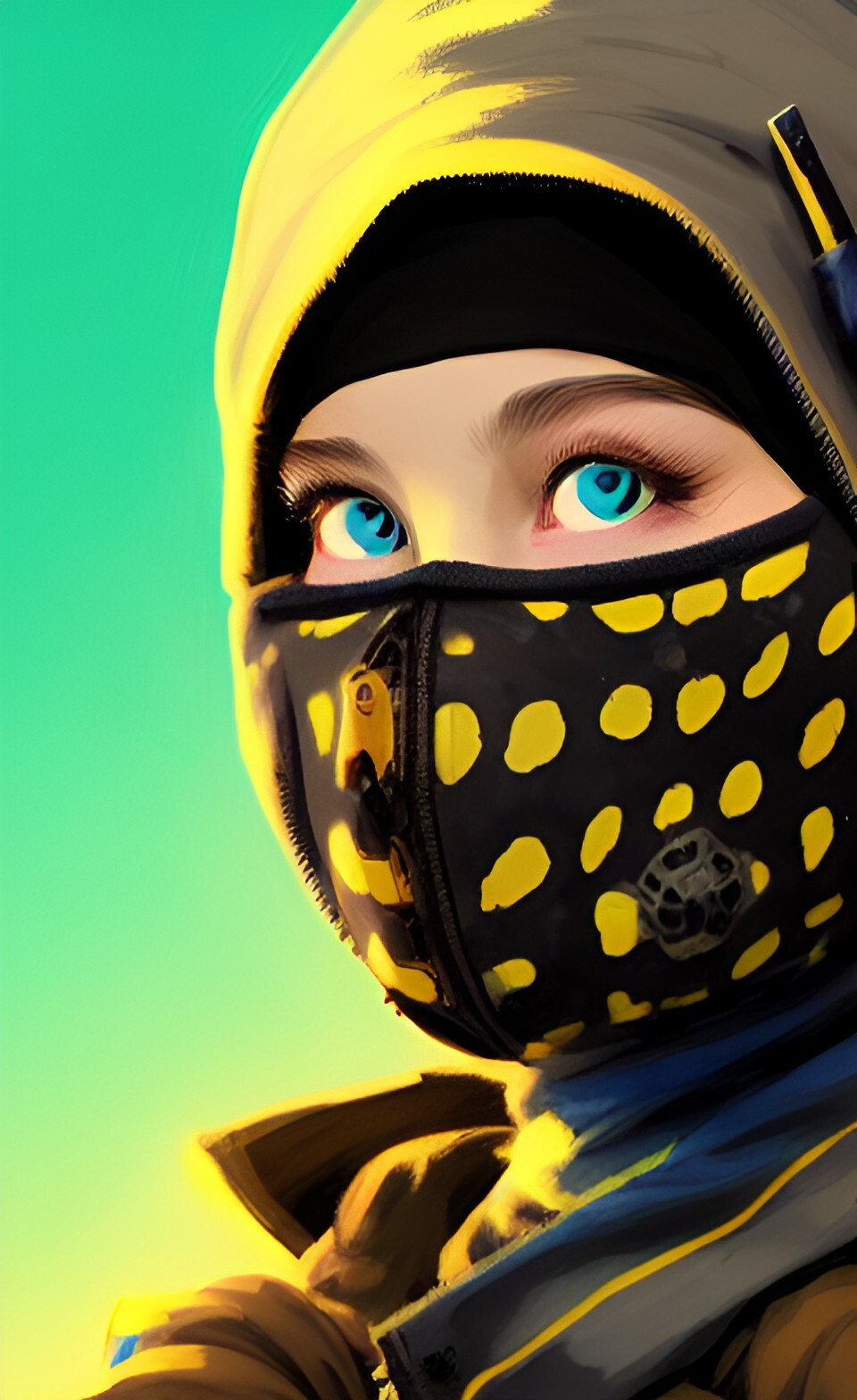 ArtStation - Punk Lady illustration 1800 jpg pack | Artworks