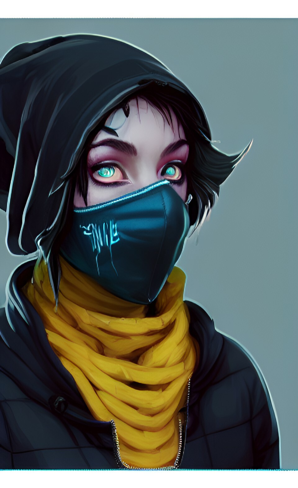 ArtStation - Punk Lady illustration 1800 jpg pack | Artworks