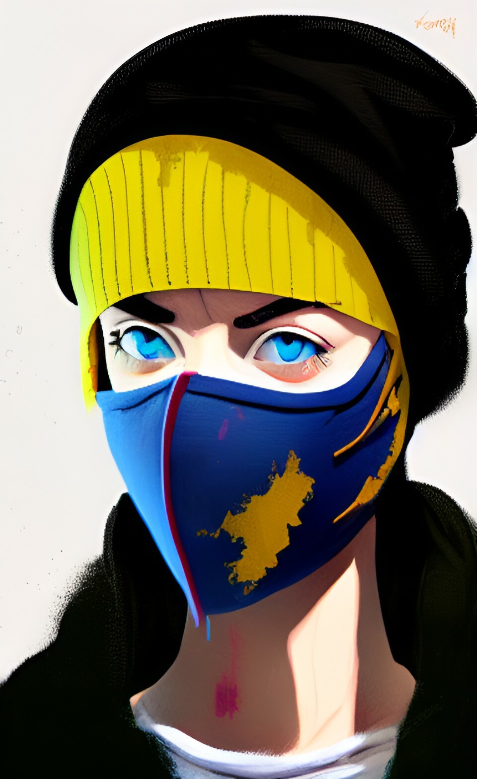 ArtStation - Punk Lady illustration 1800 jpg pack | Artworks