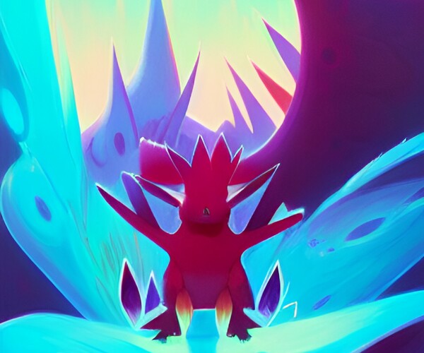 ArtStation - Legendary pokemon fanart 4k jpg Collection | Game Assets