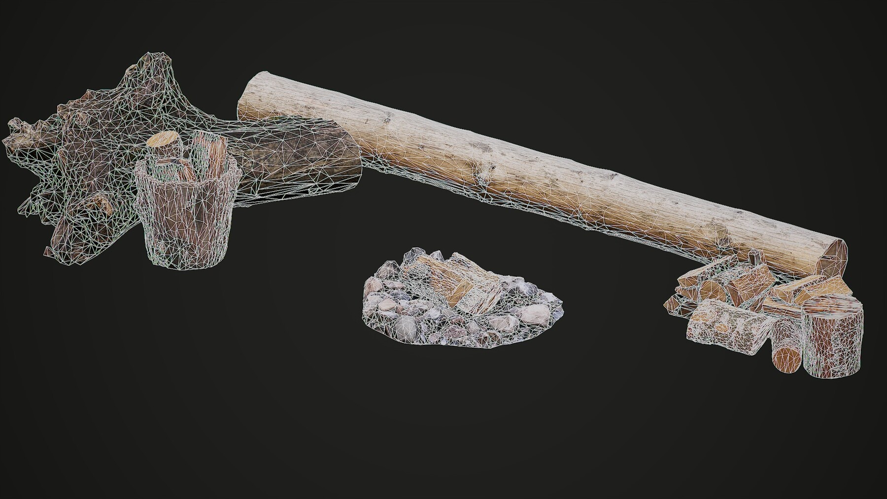 ArtStation - Chopped Wood Pack | Game Assets