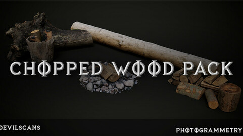 ArtStation - Chopped Wood Pack | Game Assets
