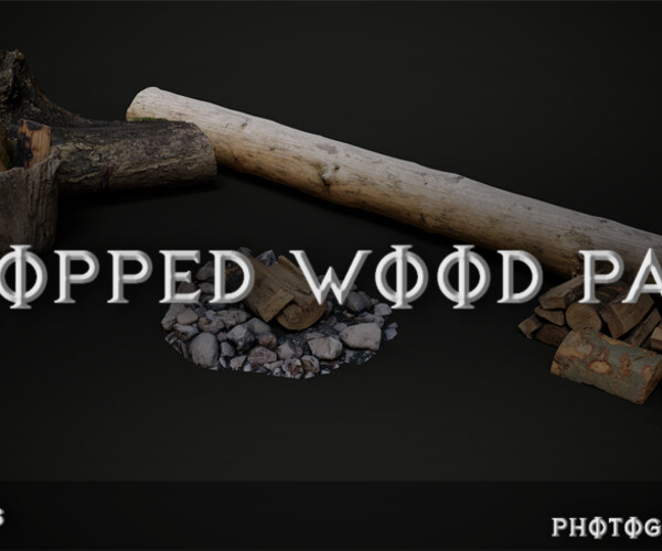 ArtStation - Chopped Wood Pack | Game Assets