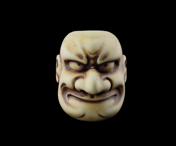 ArtStation - Netsuke of a Mask | Game Assets