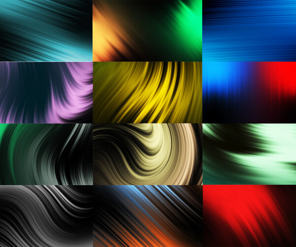 ArtStation - 50 abstract colorful illustration in 4K resolution | Artworks