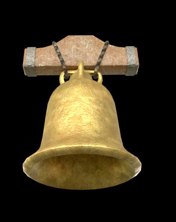 ArtStation - Bell 2 - PBR - Textured | Game Assets