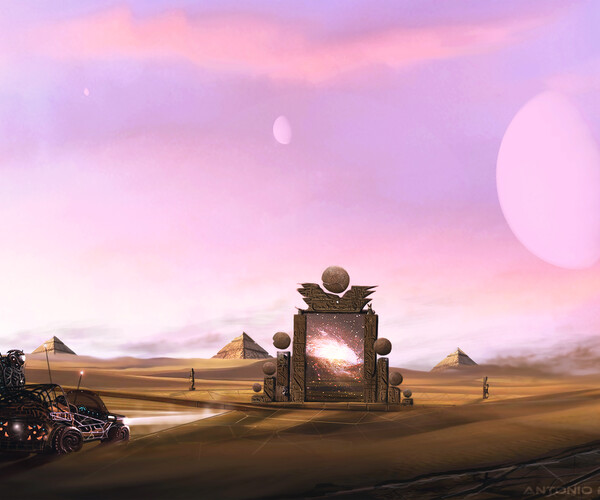 ArtStation - The Star Gate | Artworks