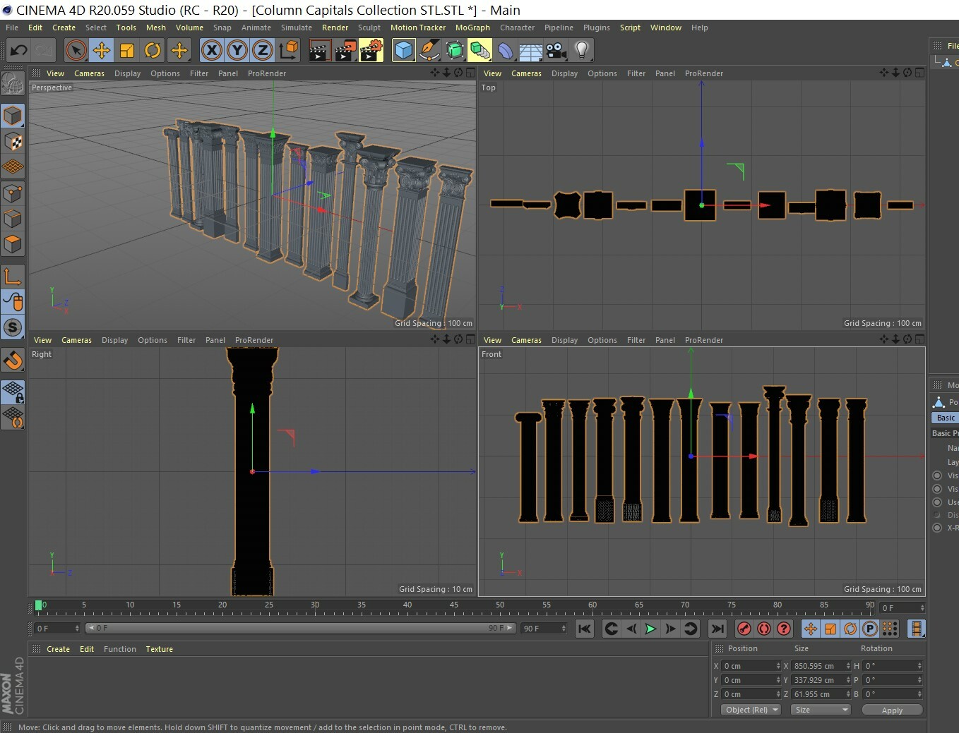 ArtStation - Column Capitals Collection | Resources